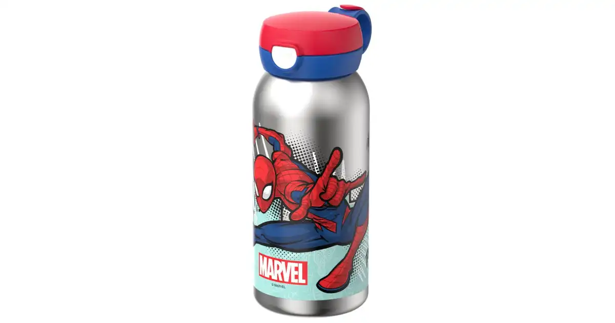 Butelka stalowa Flip Cap Campus Spiderman Mepal 600 ml - sklep NETtrading