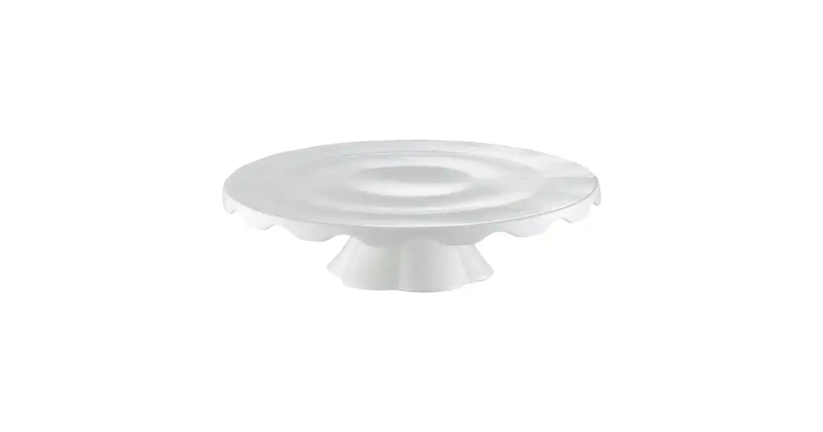 Patera na nóżce porcelanowa Crema Ambition 30 cm - sklep NETtrading